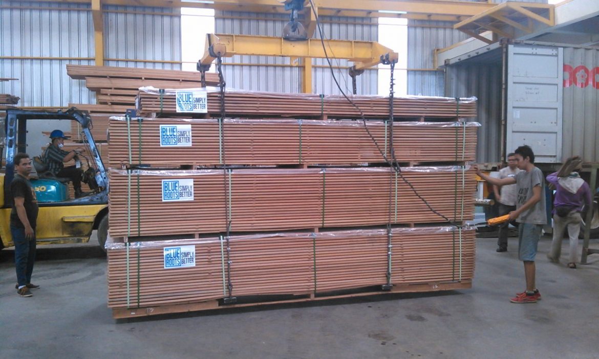 wood packing product – Bangkirai Decking, Yellow Balau Decking Manufacture